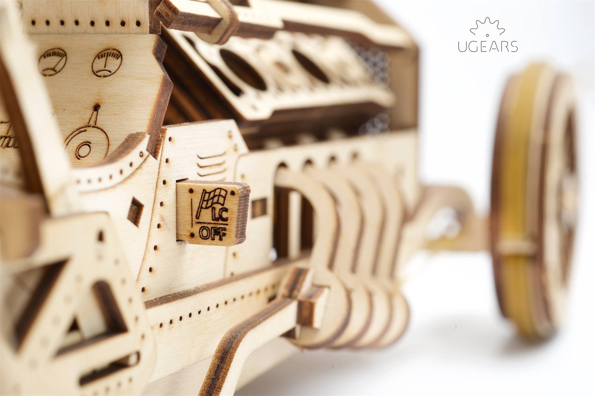 🏎️ U-9 Grand Prix Car – Build Your Own Moving Model by Ugears | Ugears ...