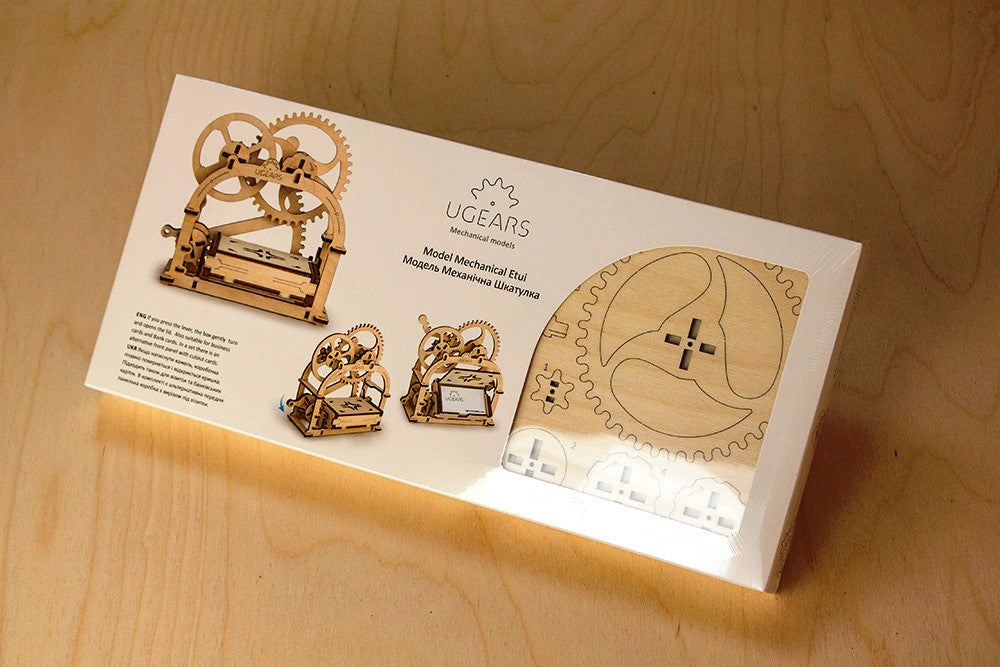 Mechanical Box - build your own working model by UGears | Ugears.Online