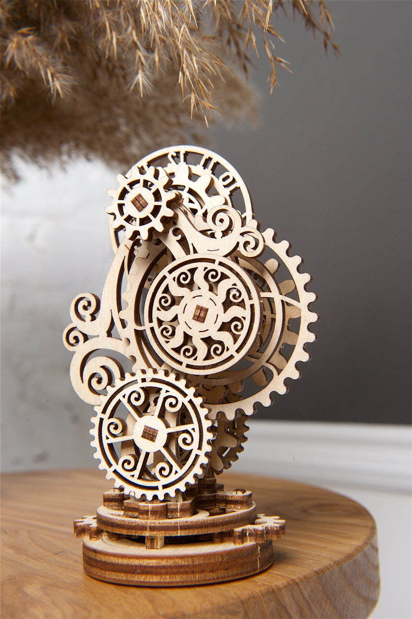 Steampunk Clock - mechanical model kit by UGears | UGEARS Mechanical Models