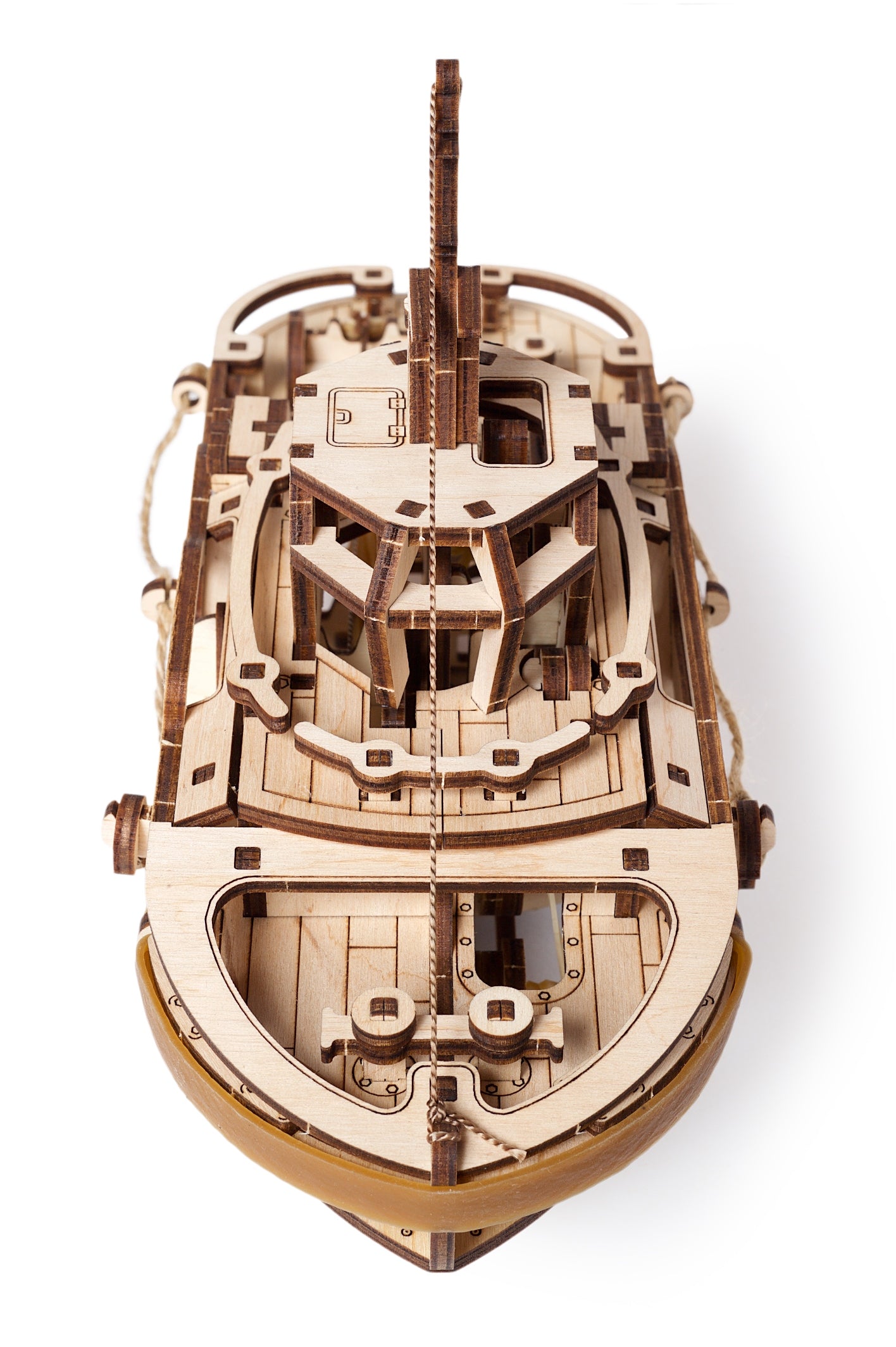 ⚓ UGears Tugboat – Build Your Own Moving Mechanical Model | Ugears.Online