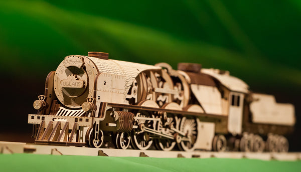 🚂 V-Express Steam Train – Build Your Own Moving Engine by UGears ...